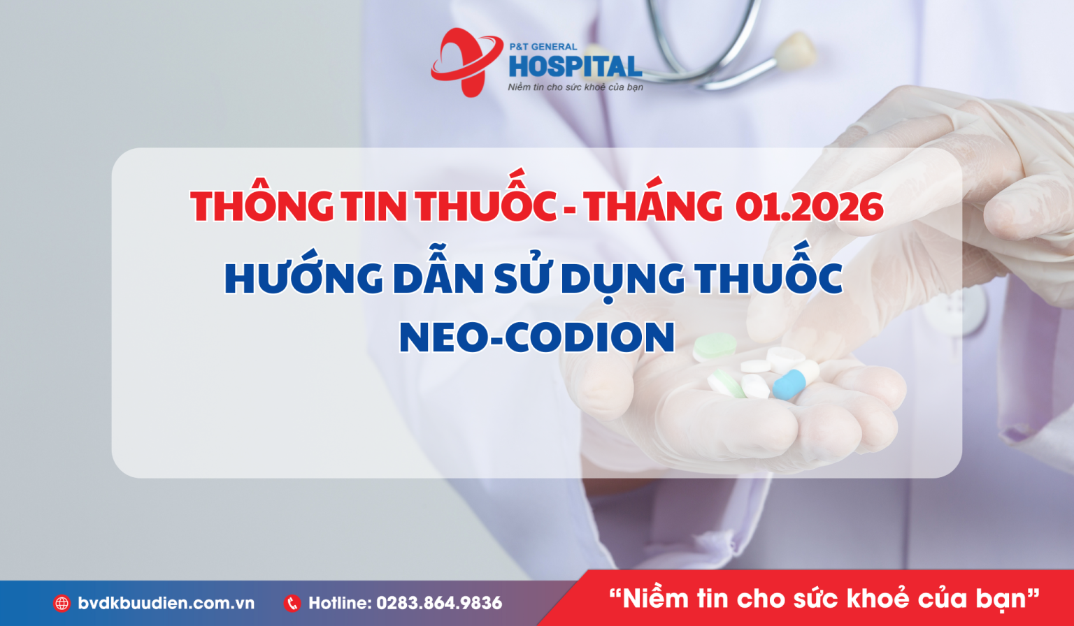 HƯỚNG DẪN SỬ DỤNG THUỐC NEO-CODION - Bệnh Viện Đa Khoa Bưu Điện
